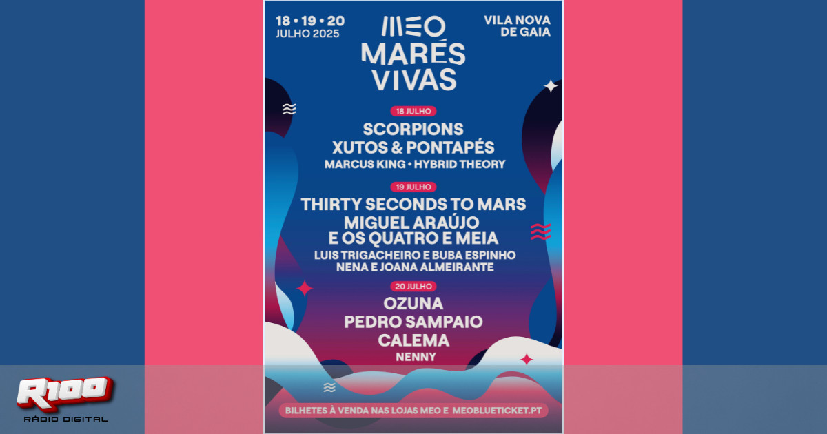 Festival Marés Vivas – R100 – Rádio Digital