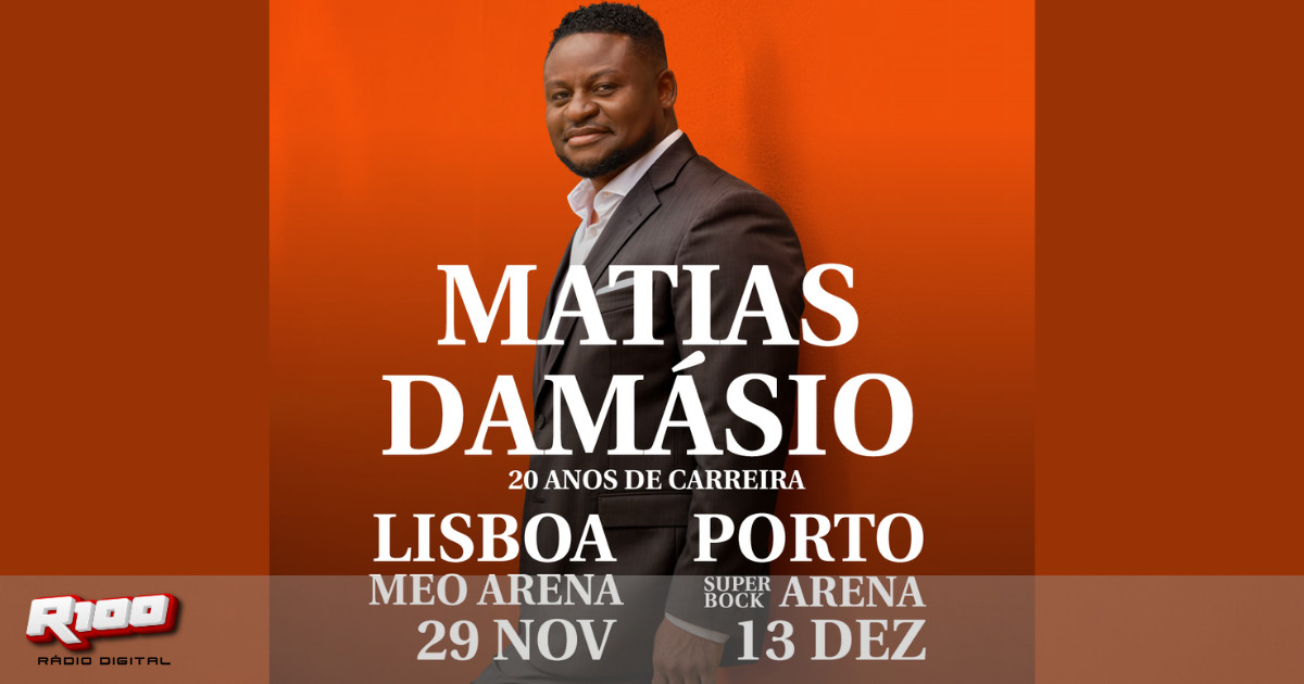 Matias Damásio – 20 anos, dois palcos – R100 – Rádio Digital